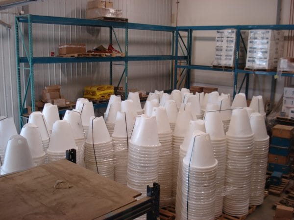 2"-8" Hi-Temp (White) Plastic Pipe Stands - Proline Global