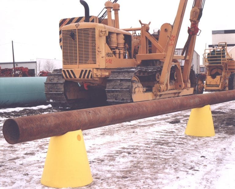 8"-12" Standard (Yellow) Plastic Pipe Stands - Proline Global