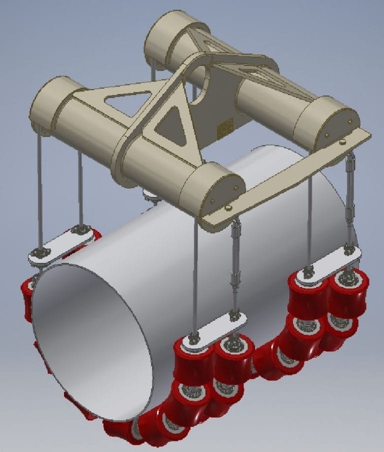 30″ – 42″ Pipe Rolli Cradle with Head Iron | Proline Global