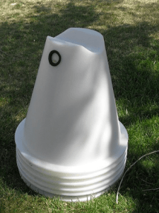 2"- 8" Stackable Hi Temp Plastic Pipe Stands - Proline Global